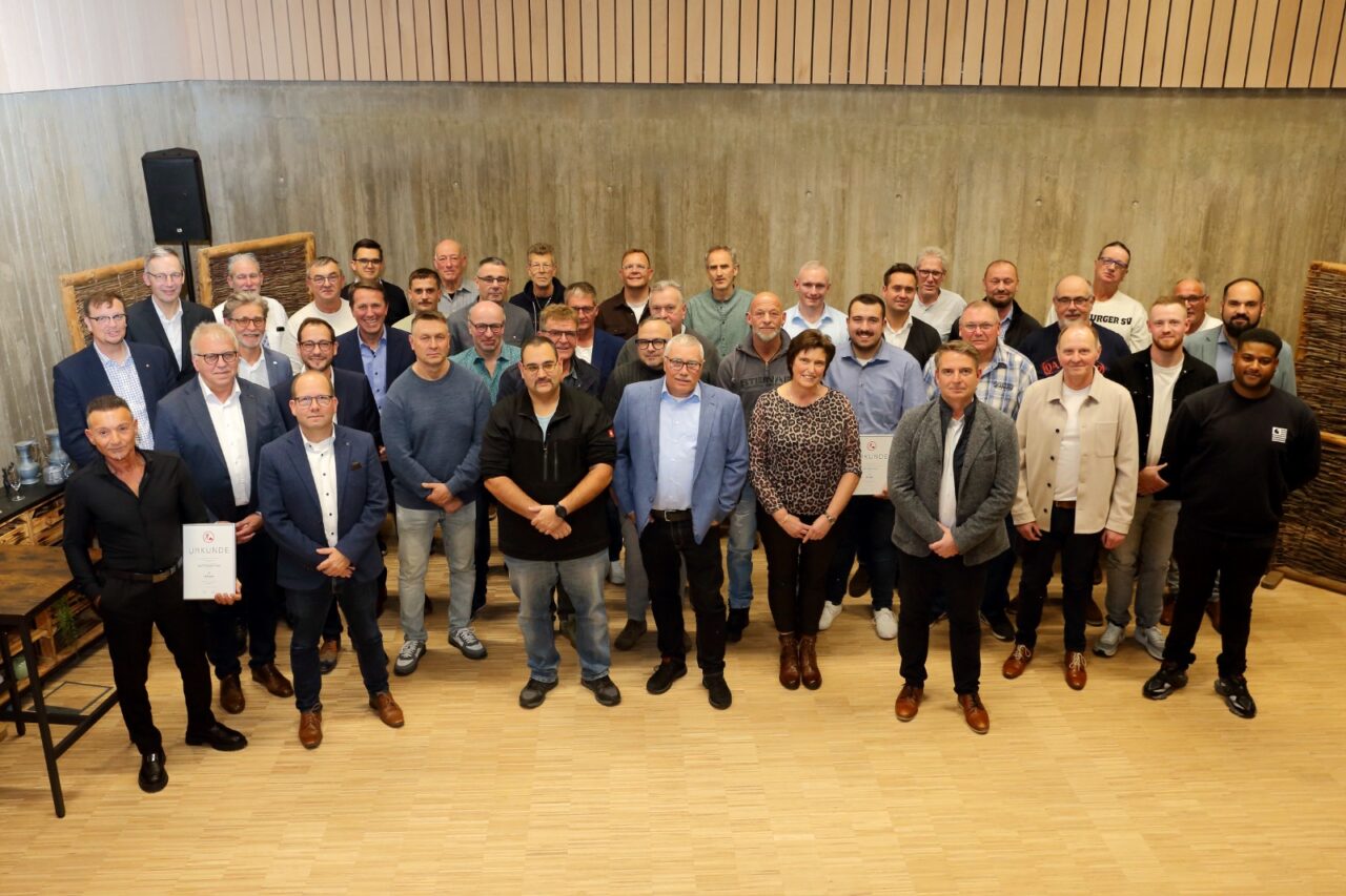 Jubilarfeier bei der Juchem-Gruppe - Dittgen